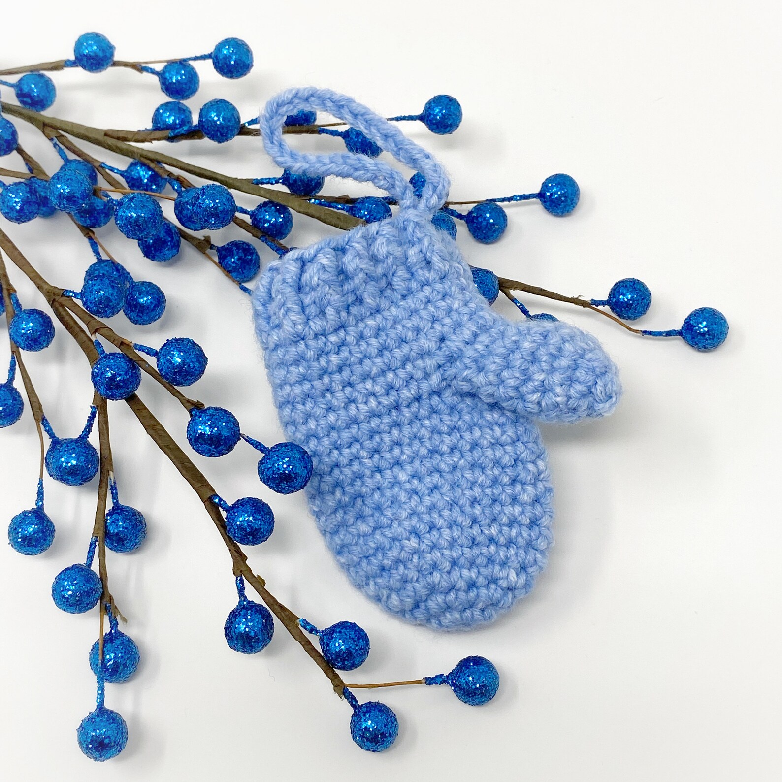 Mini Mitten Ornament Crochet Pattern Gift Card Holder Money - Etsy