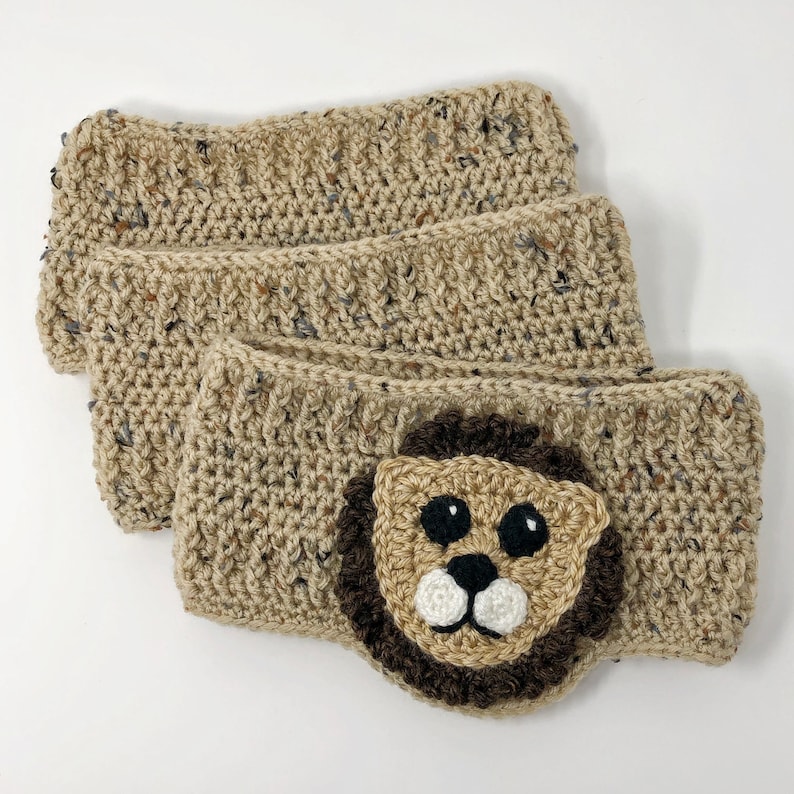 Lion Applique Crochet Pattern Photo Tutorial - Etsy