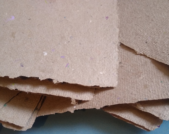 10 Sheets of 15 Cm by 20 Cm Wild Geranium Handmade Recycled Paper - Etsy