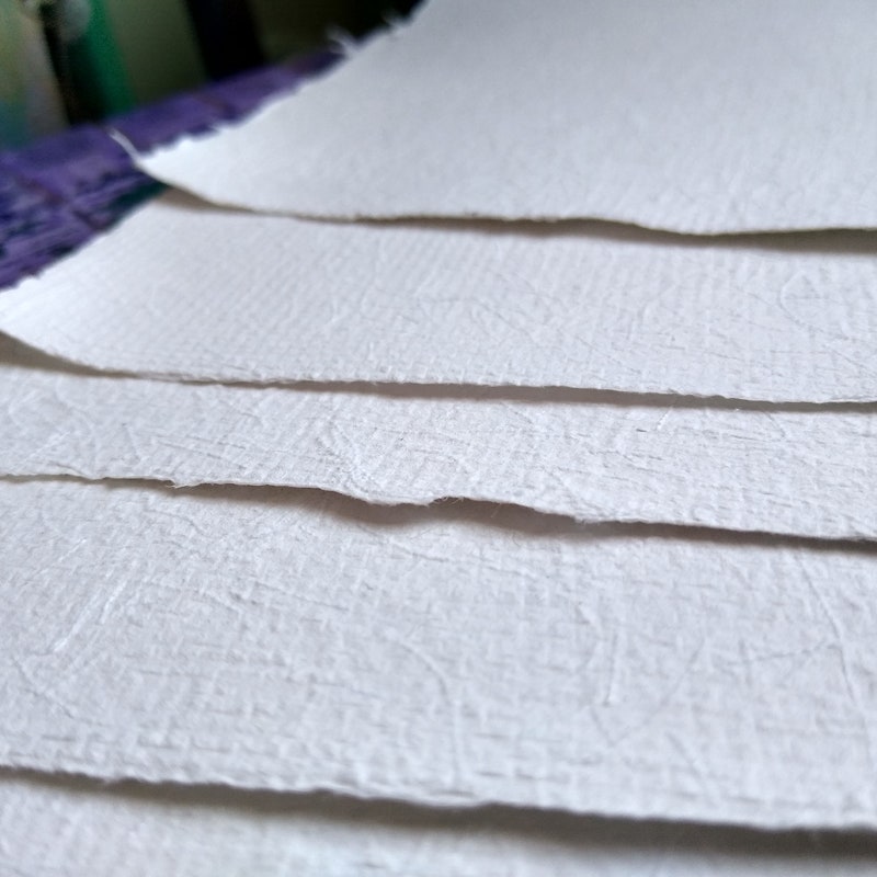 Handmade Paper Sheet - Etsy
