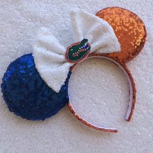 Florida Gators Mickey Minnie Mouse Ears University of Florida Go Gators ...