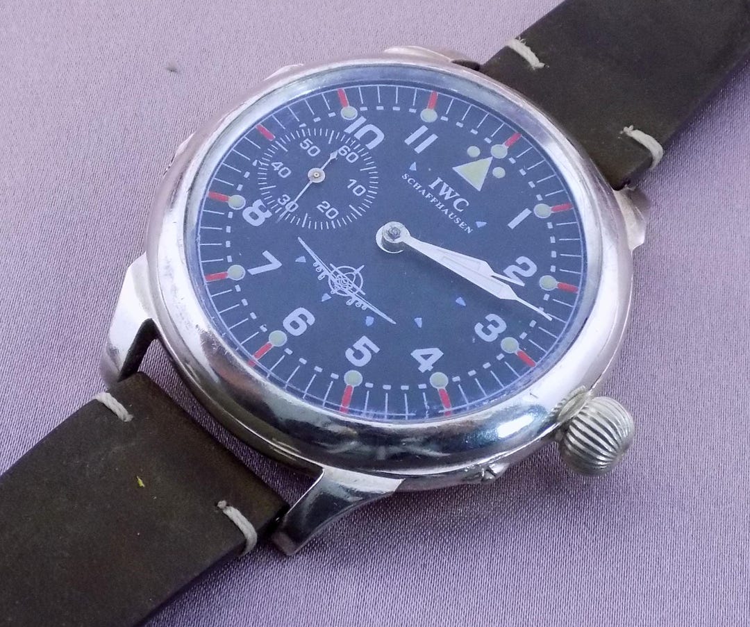 Vintage Watch IWC Military Collectible Antique Marriage Swiss ...