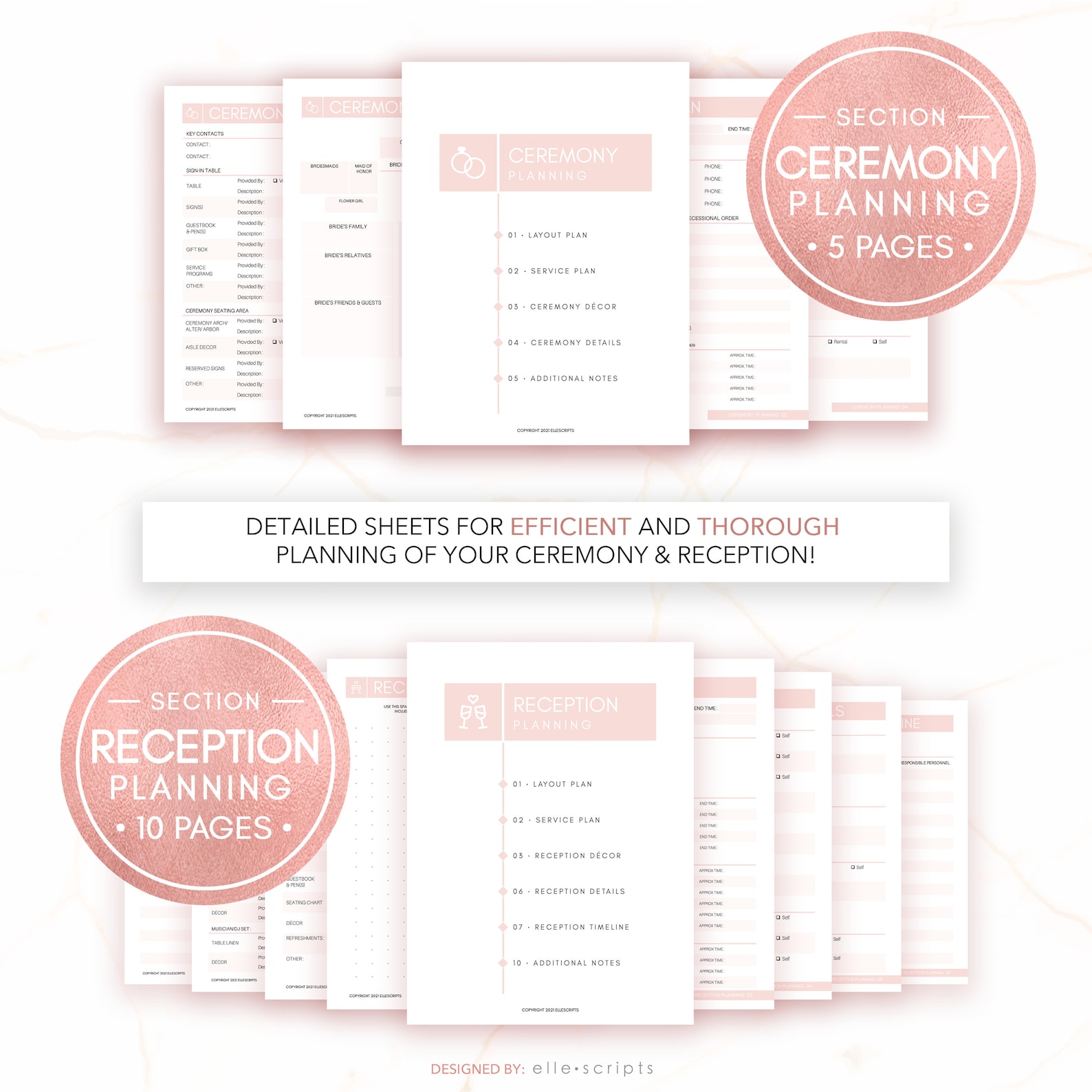 Wedding Planner Printable | PDF Instant Download | Wedding Planning ...
