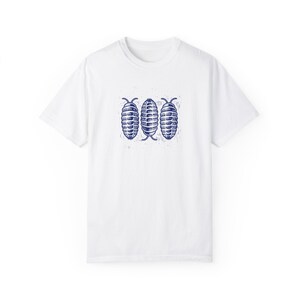 Isopod Linocut Shirt Isopods Pill Bug Roly Poly Block Print Style Shirt ...