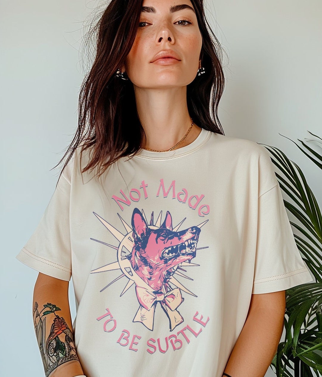 Coquette Not Made to Be Subtle Feminist Shirt Belgian Malinois German ...