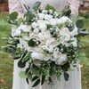 Ivory Wedding Bouquet, Wedding Flowers, Bridesmaid Bouquets, Corsage ...