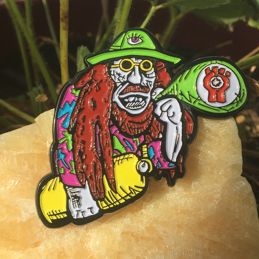 Raoul Wook Raoul Duke Fear and Loathing Brah-oul Duke OG Pin 2.5" - Etsy
