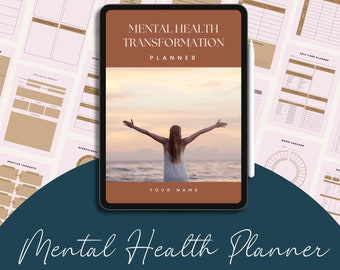 Mental Health Transformation Planner - Etsy
