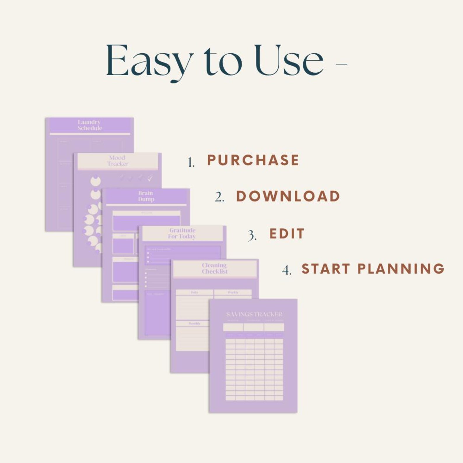 Editable Yearly Journal Printable, Canva Template (digital Download) - Etsy