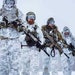 White Multicam Snow Winter Camo Suit + Balaclava and Backpack Cover ...