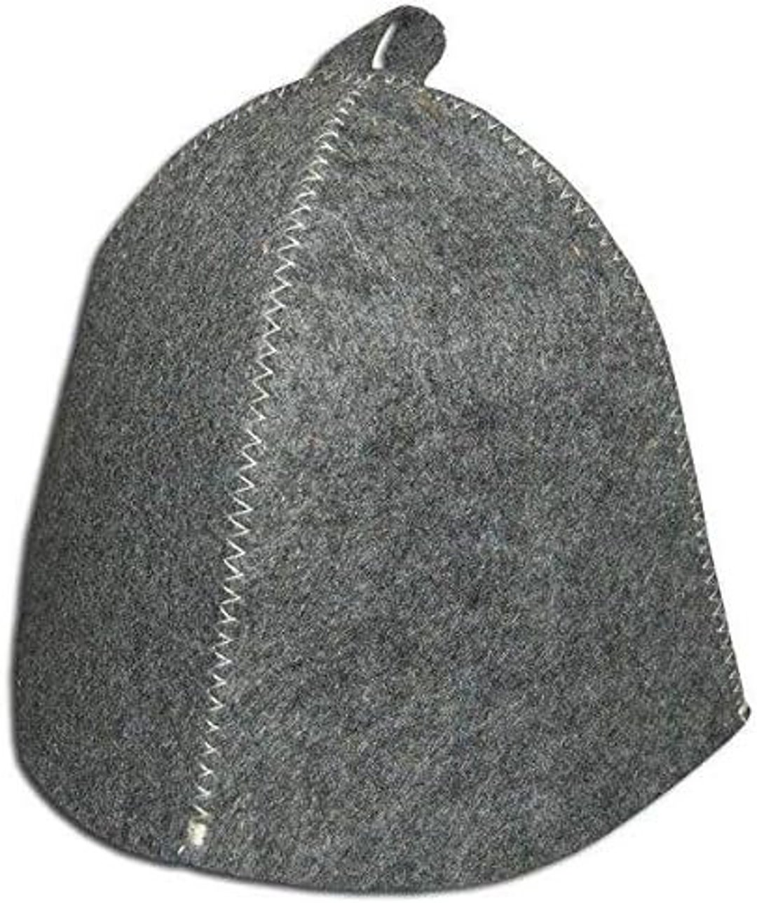 Grey Hypoallergenic Sauna Hat. Hat for Sauna, Banya, Bath Made of ...