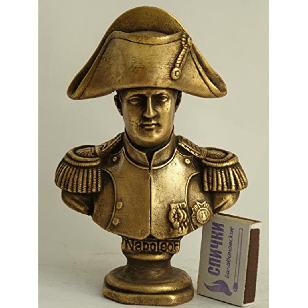 France Imperator Napoleon Bonaparte Bronze Copper Figure Bust Statue ...