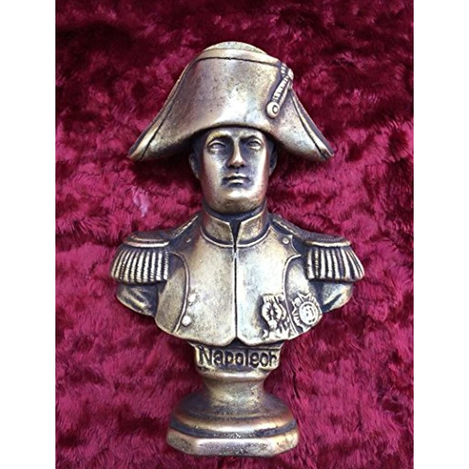 France Imperator Napoleon Bonaparte Bronze Copper Figure Bust Statue ...