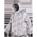 White Multicam Snow Winter Camo Suit + Balaclava and Backpack Cover ...