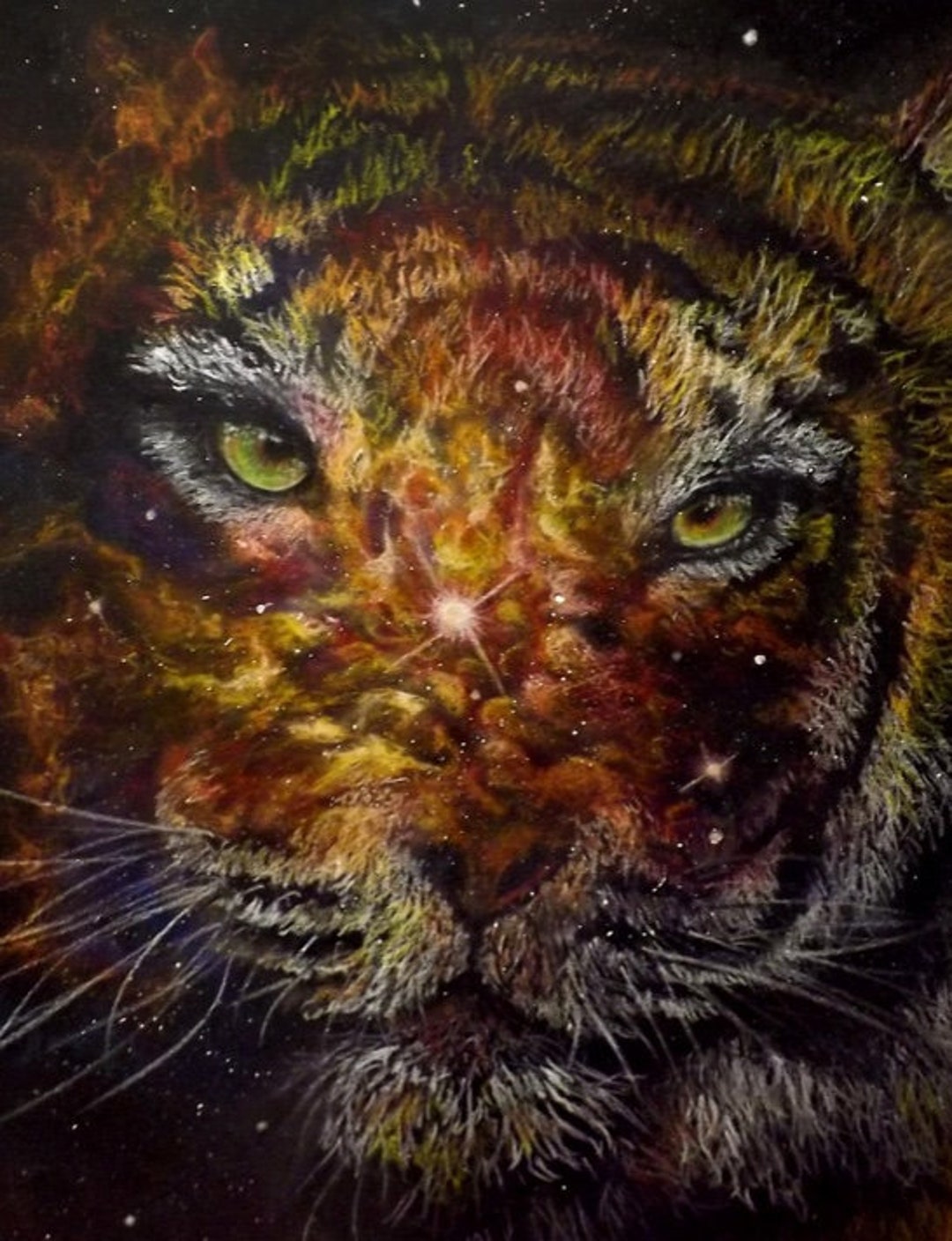 Tiger Nebula print - Etsy