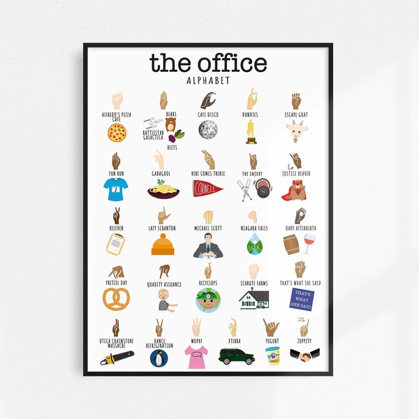 Tv Office Poster - Etsy