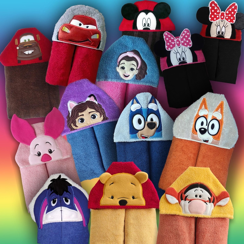 Custom Character Towels - Etsy