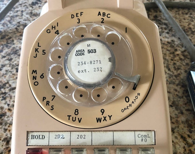 Vintage 1969 Western Electric 565 HK Beige 1A2 Key Multi Line Business ...