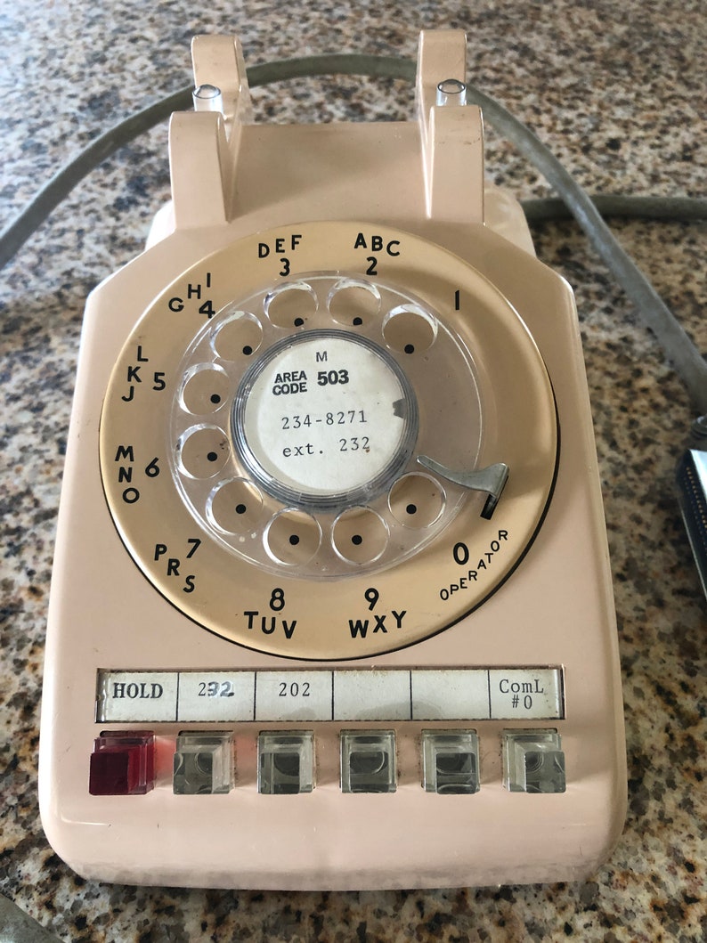 Vintage 1969 Western Electric 565 HK Beige 1A2 Key Multi Line Business ...