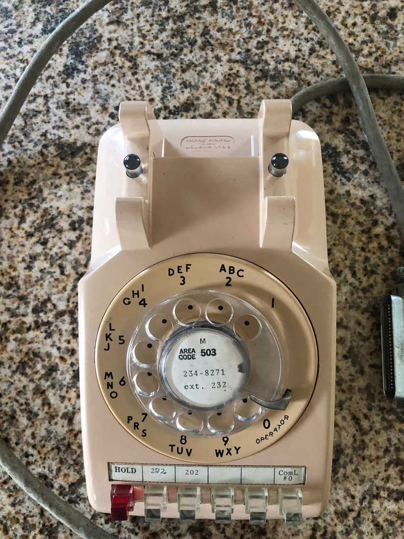 Vintage 1969 Western Electric 565 HK Beige 1A2 Key Multi Line Business ...