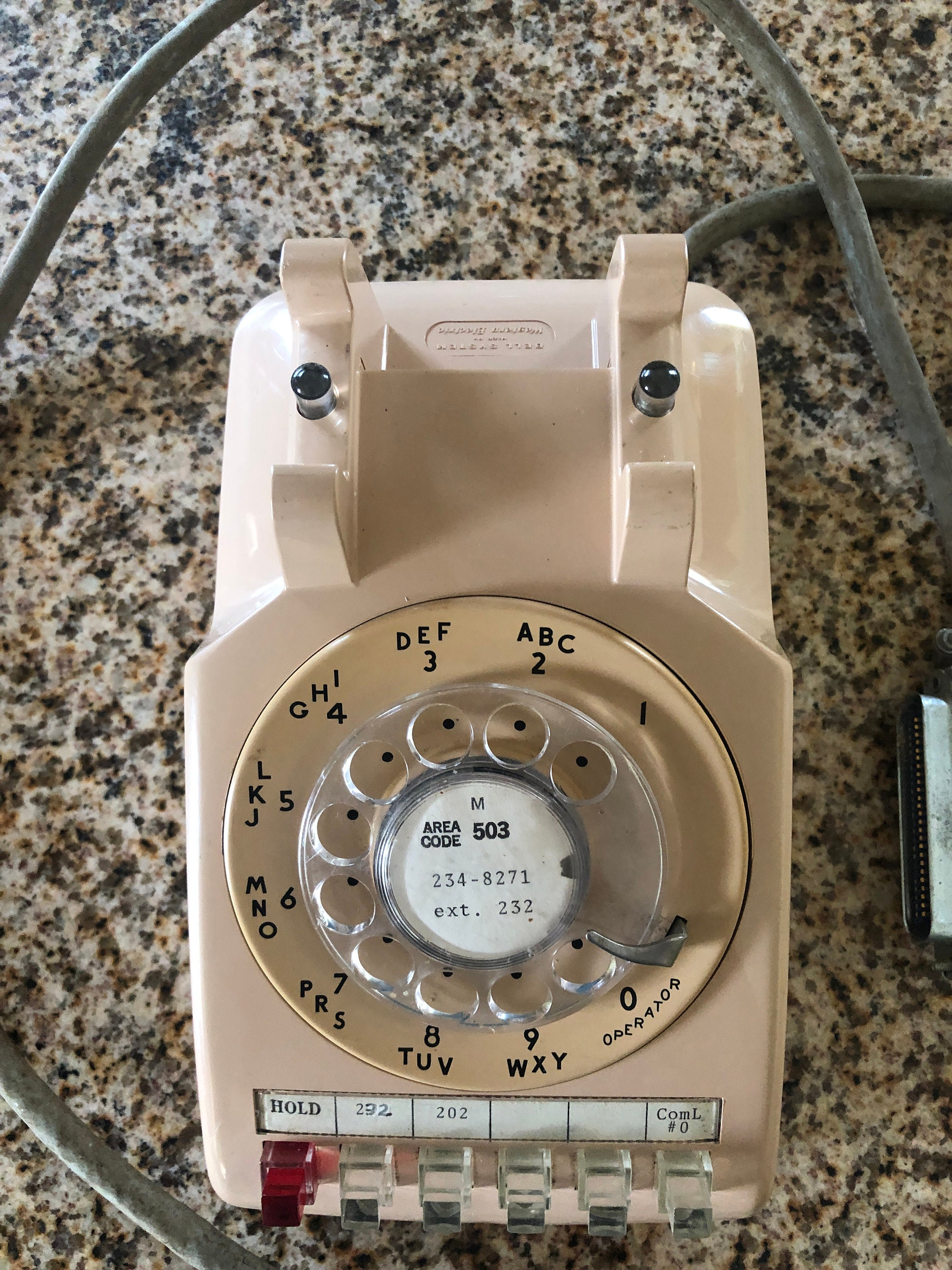 Vintage 1969 Western Electric 565 HK Beige 1A2 Key Multi Line Business ...