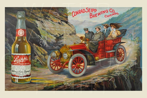 Reproduced Seipp's Beer Conrad Seipp Brewing Company - Etsy