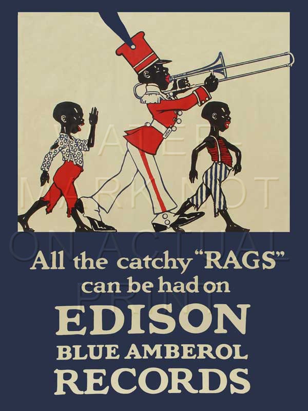 Reproduced Vintage Edison Blue Amberol Records National Phonograph Co ...