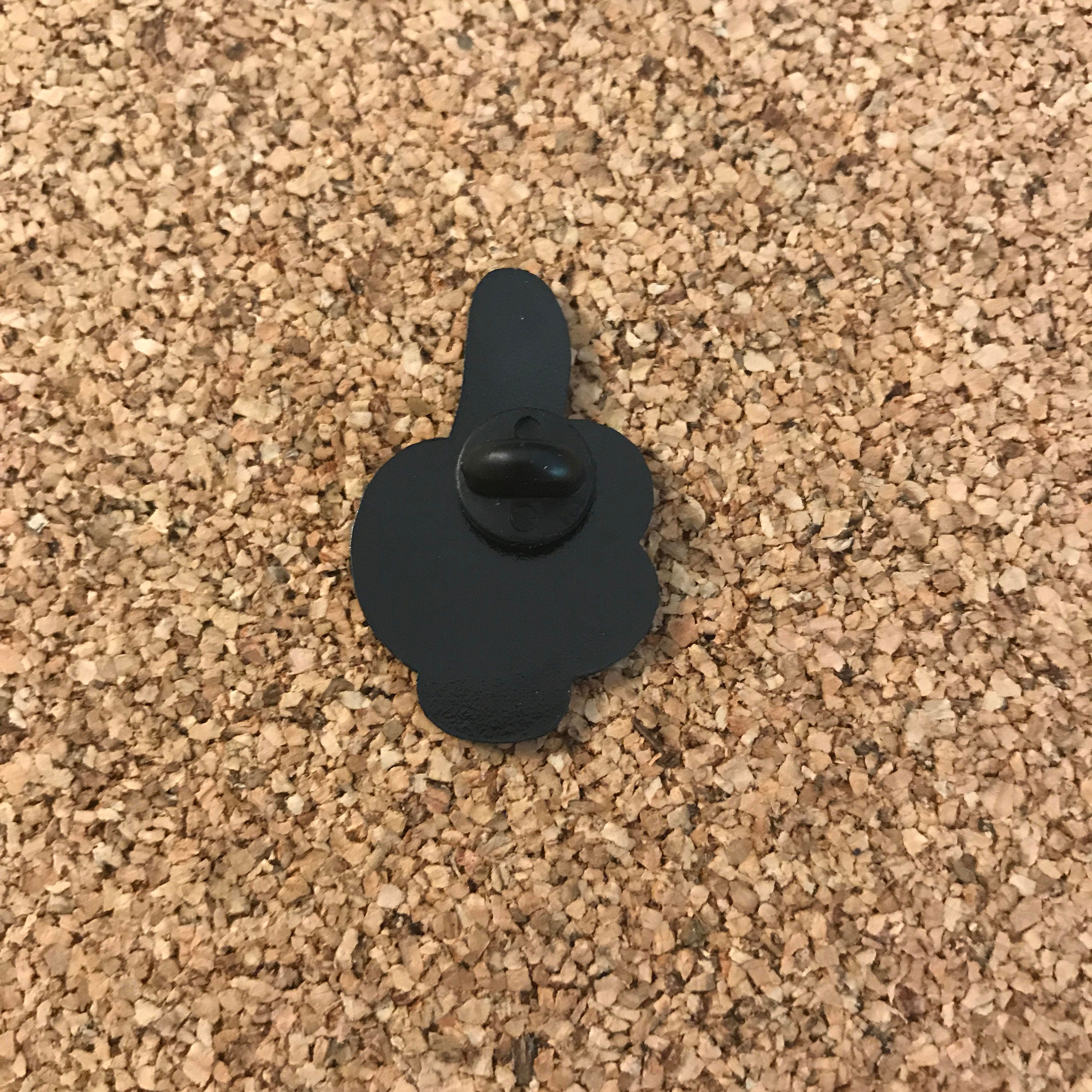 1/4 Fingers Enamel Pin - Etsy