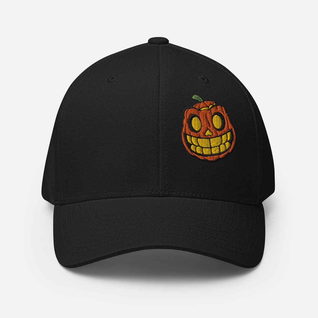 Sns Jack O'lantern Flexfit Hat - Etsy