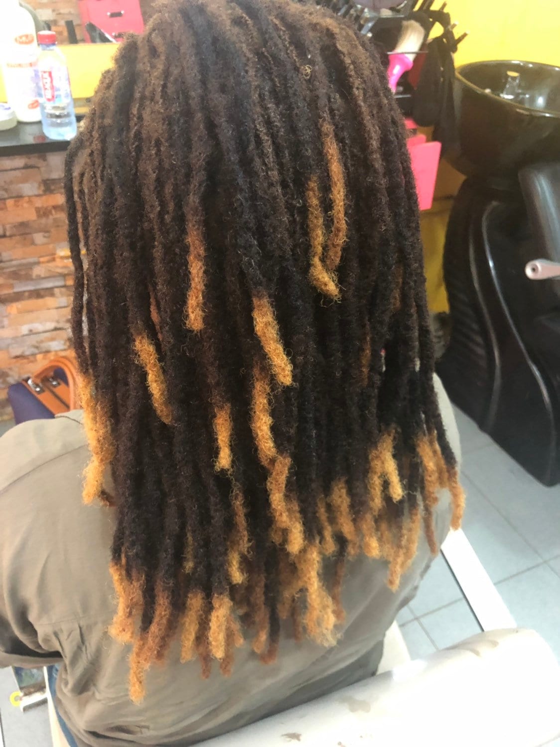 Human Hair Dreadlocks Extensions With Honey Blonde Tips. - Etsy UK