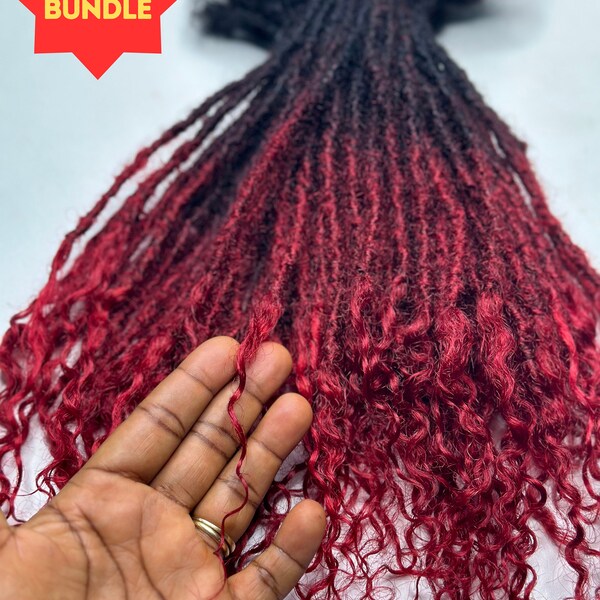 Red Hair Extensions - Etsy