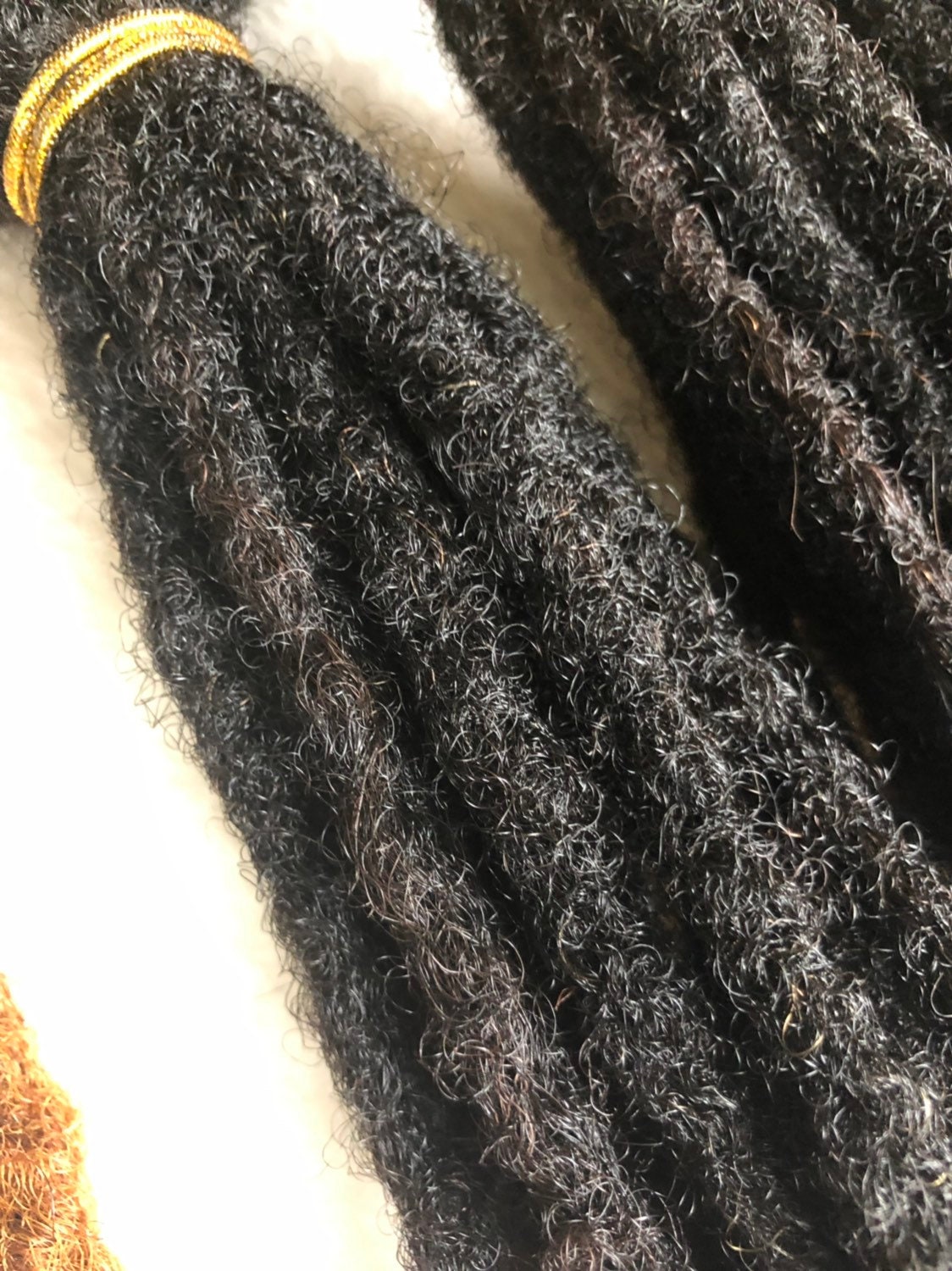 Human Hair Dreadlocks extensions. 100% Afro Kinky Dreadlocks | Etsy