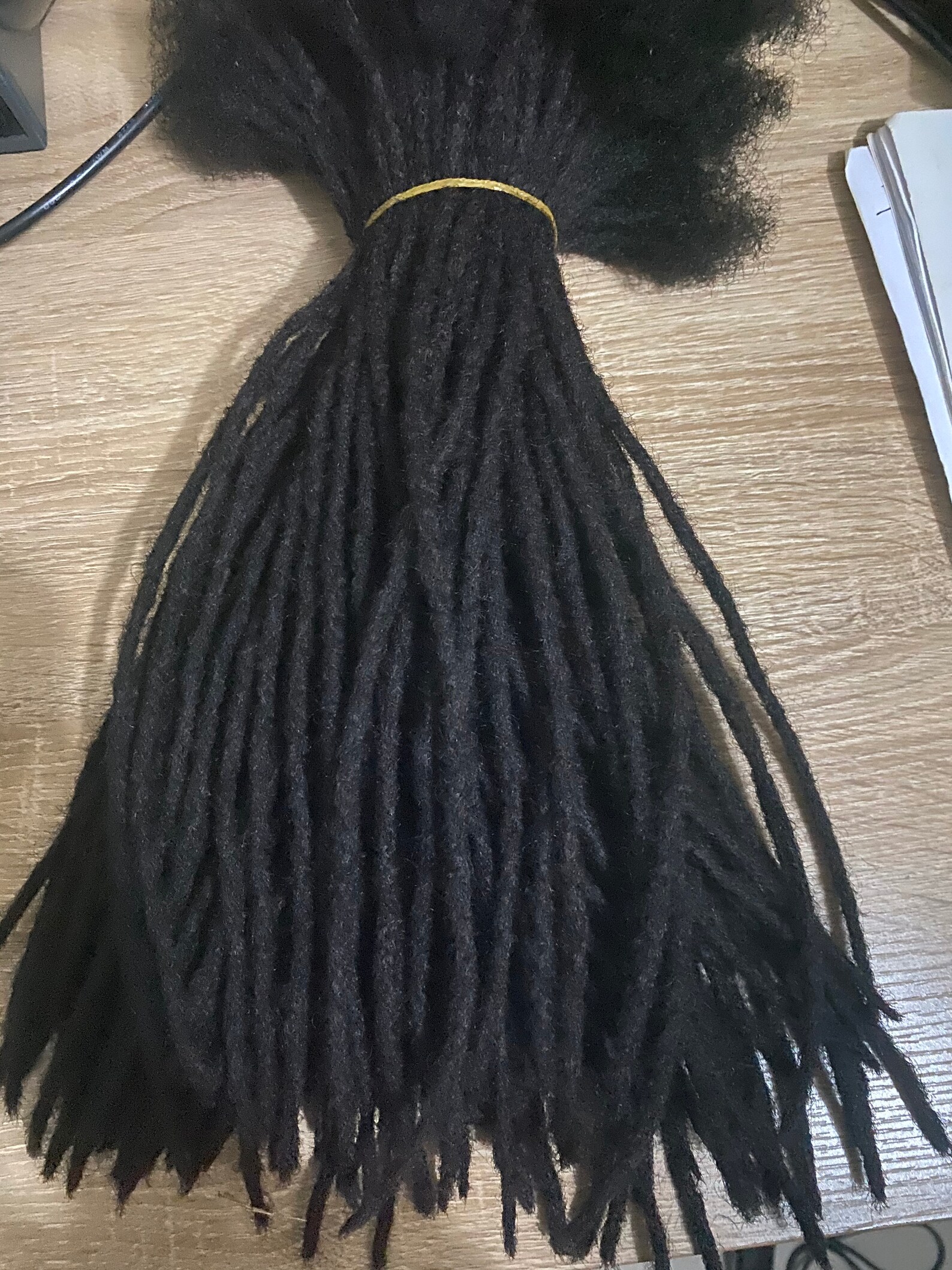 100% Human Hair Dreadlocks Handmade Locs 0.4cm-0.5cm 100 - Etsy