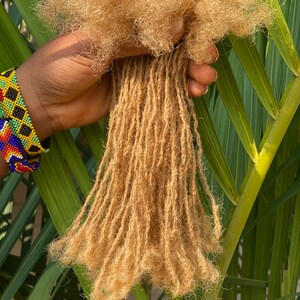Extra Small Loc Extensions 0.2cm. 300 Locs per Bundle. 100% Afro Kinky ...