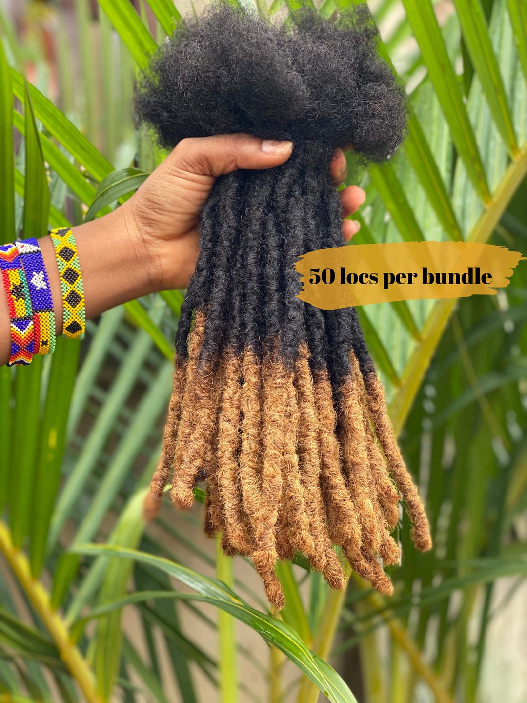 Smedium (0.6-0.7cm) Textured Intalocs. |honey Blonde| 50 Locs per ...