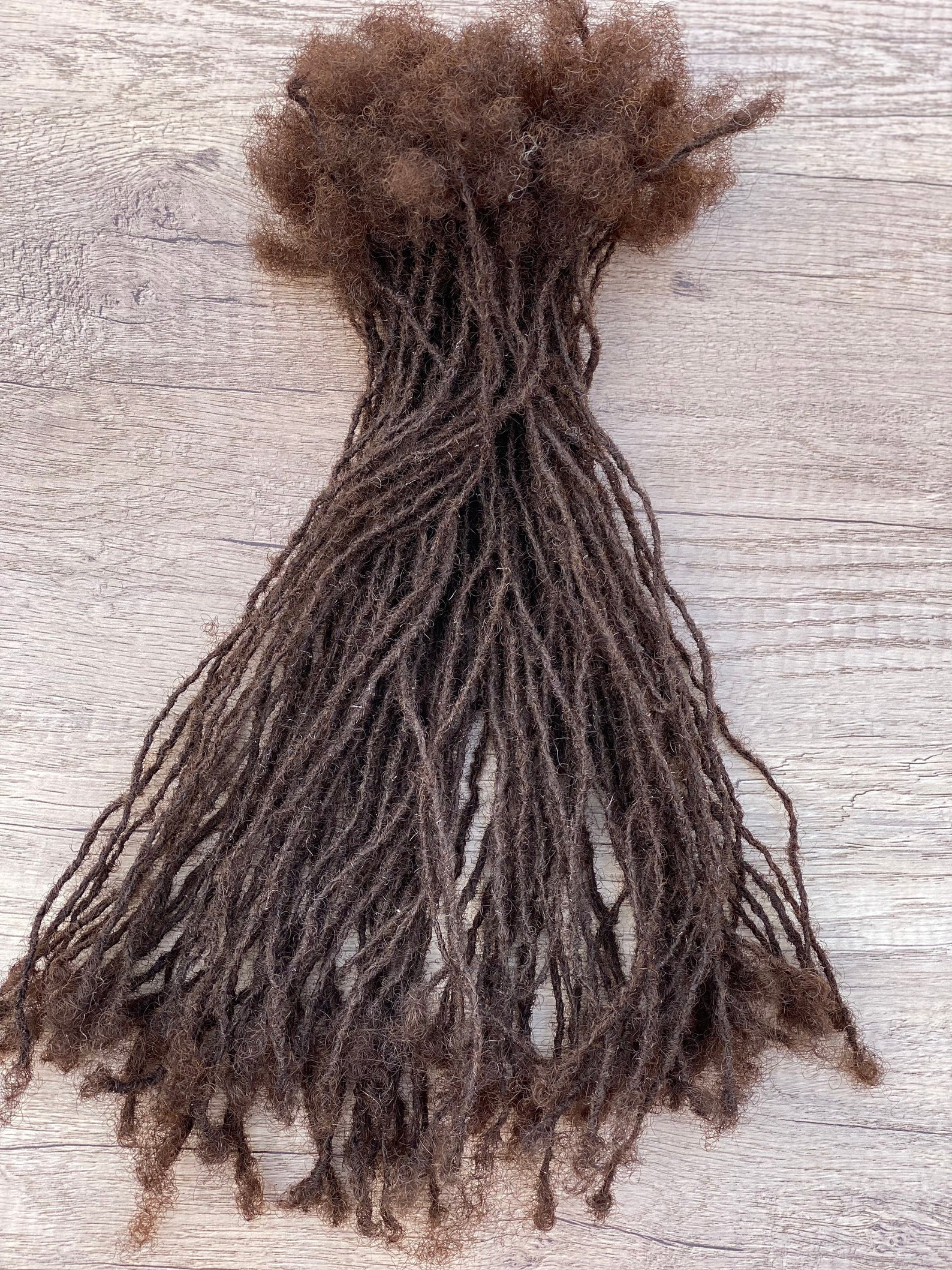 Extra Small (0.15-0.2cm) Loc Extensions.x 100 Locs per Bundle. 100% ...