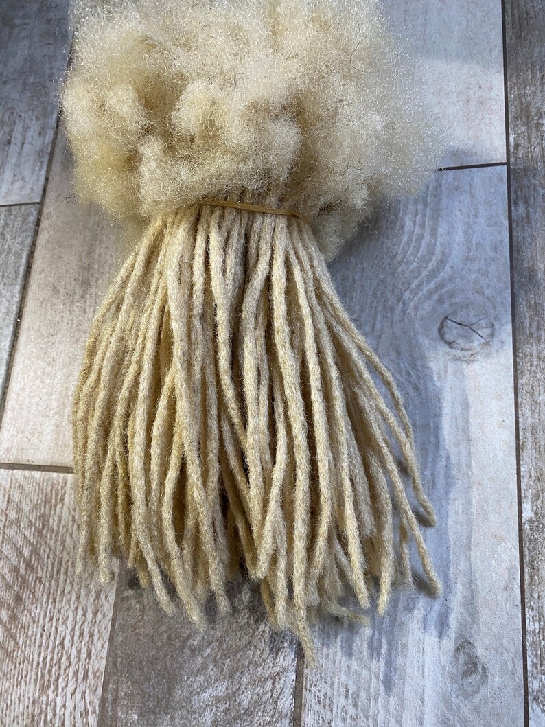 Blonde 613 Dreadlocks Extensions. Hand Made. 10 Locs per | Etsy