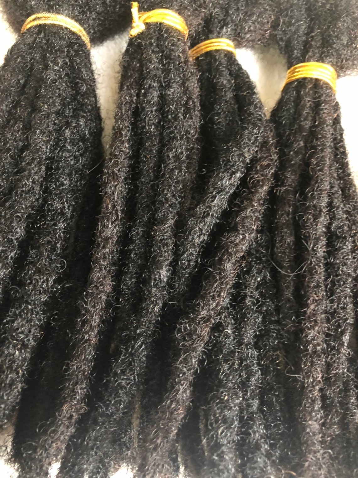 Human Hair Dreadlocks extensions. 100% Afro Kinky Dreadlocks | Etsy