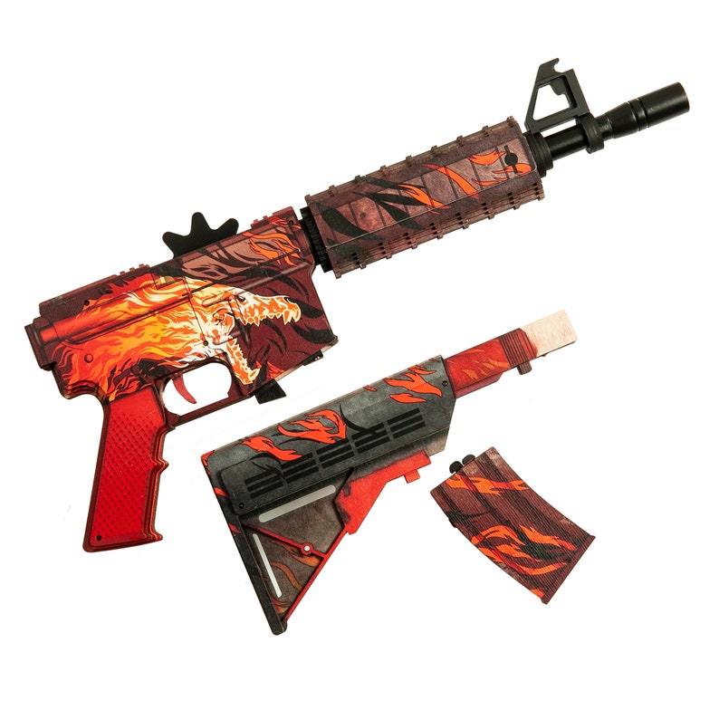 M4A4 Howl Automatic Assault Rifle / Wooden | Etsy