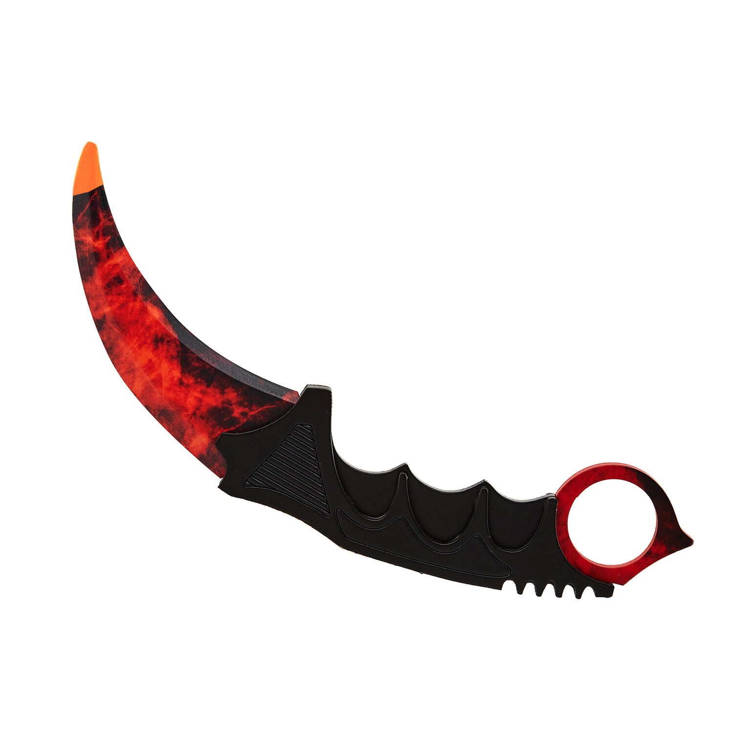 The Knife Karambit in color Doppler Ruby gift for | Etsy