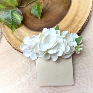 Blue Hydrangea Pocket Boutonniere: Groom Wedding Flowers - Etsy
