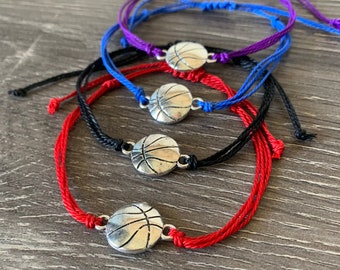 Volleyball String Bracelet Charm Team Gifts Mom Coach Gift - Etsy