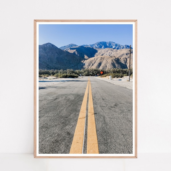 Desert Highway Print - Etsy