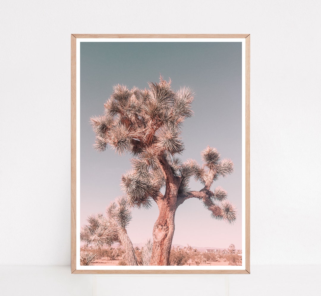 Joshua Tree Poster, Desert Art, Mojave Desert, Southwestern Art, Joshua ...