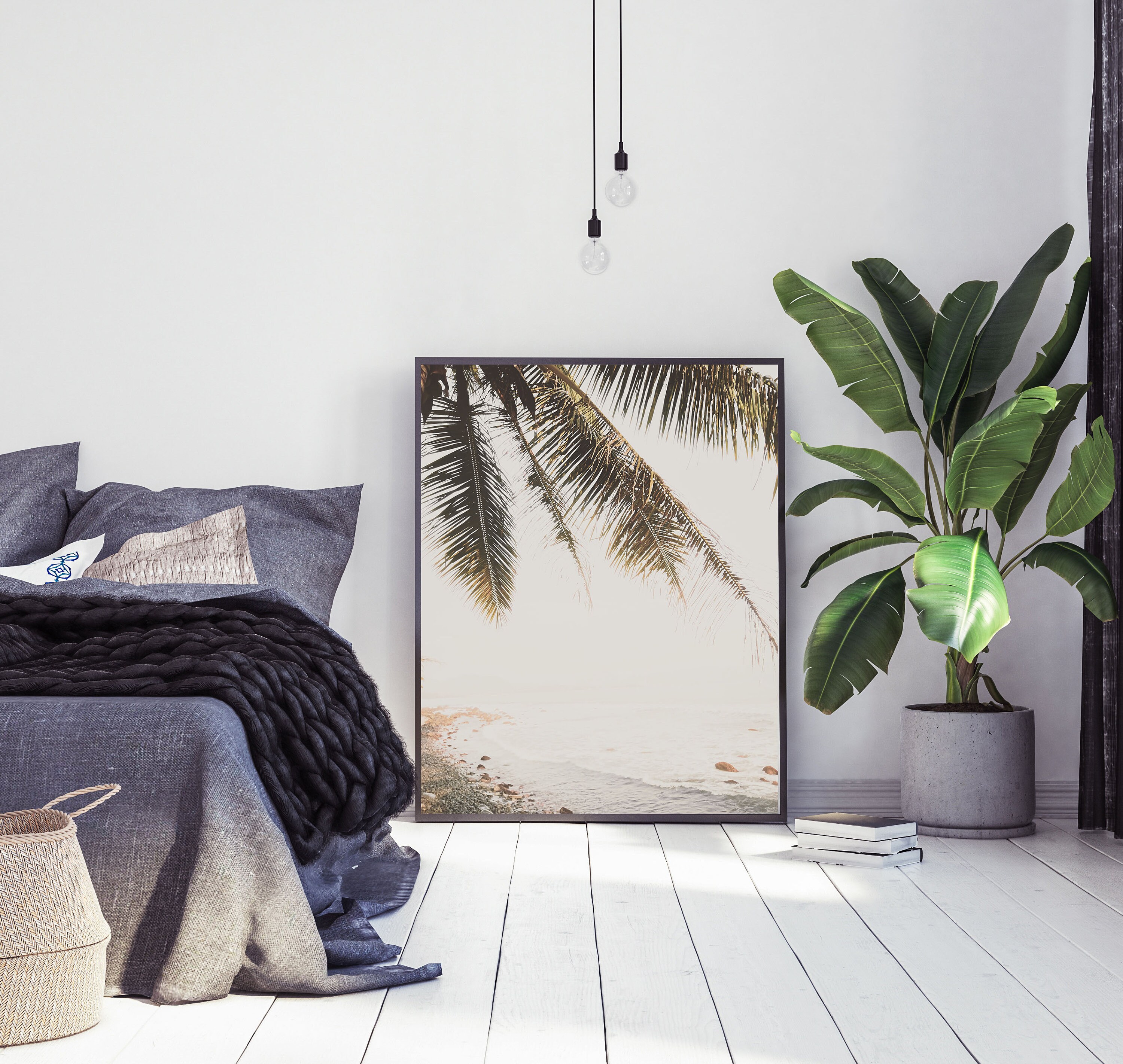 Palm Tree Print Artwork Palm Tree Digital Print Palm Tree | Etsy