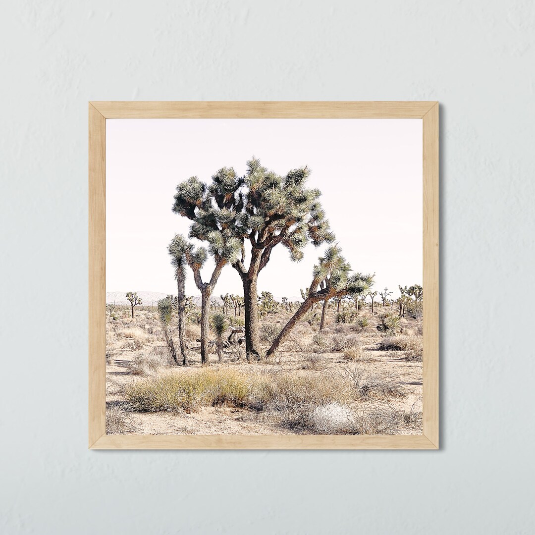 Joshua Tree Desert Print: Modern Boho Southwest Decor (digital Download ...