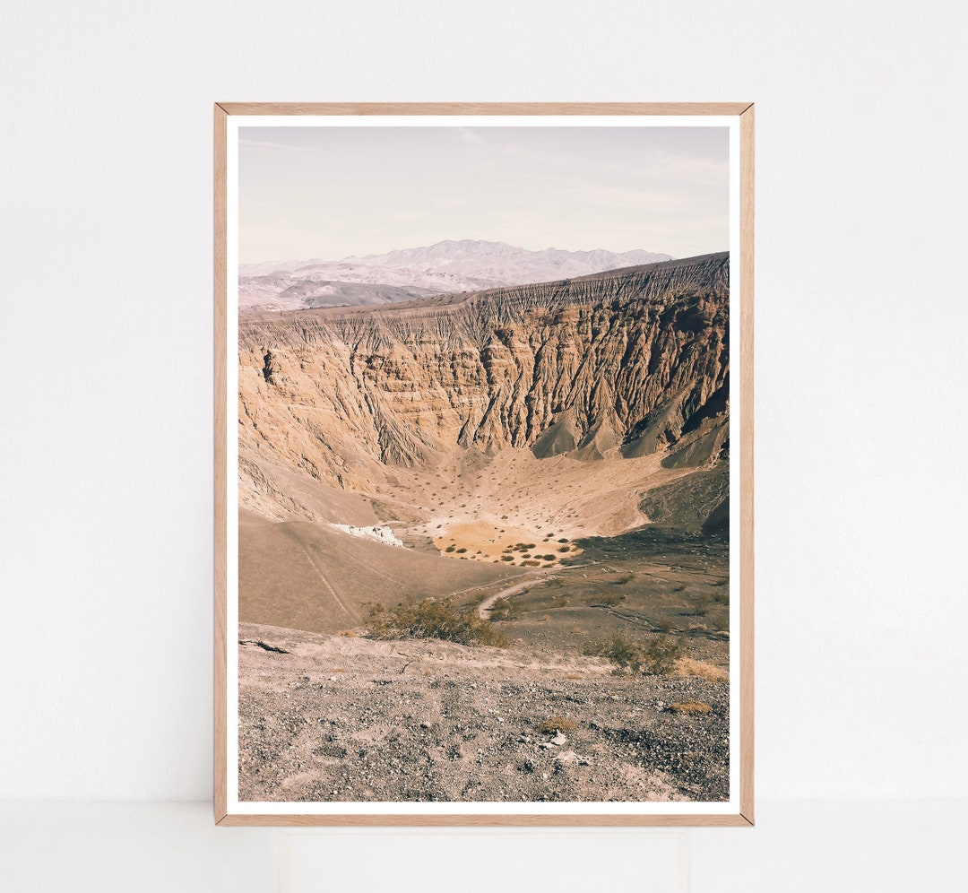 Desert Art Print, Digital Print, Desert Home Decor, Death Valley Poster ...