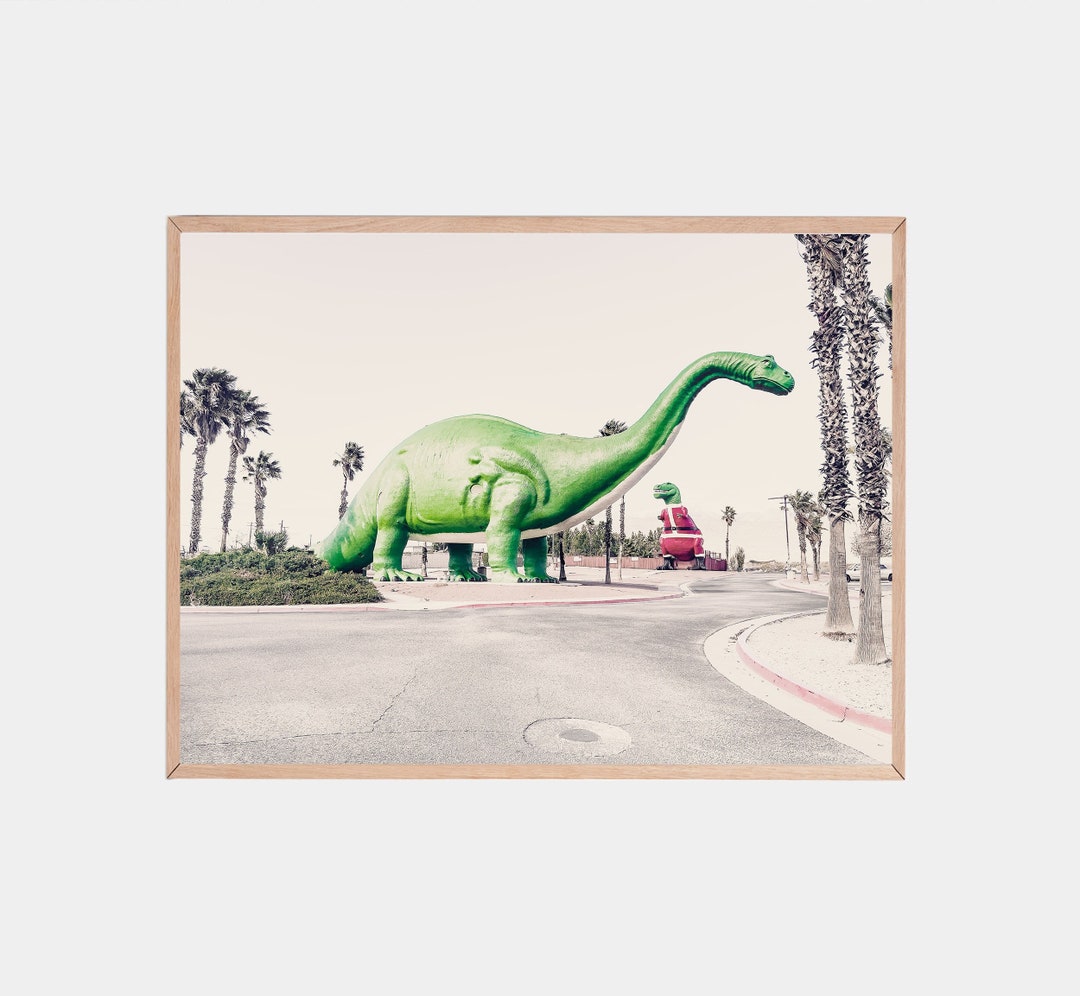 Dinosaurier Print Dino Love Cabazon Dinosaurier Palm - Etsy.de