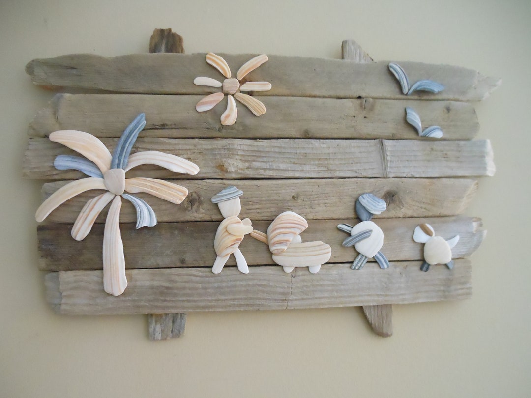 Seashell & Driftwood Wall Art | Fun in the Sun... Life is Good Beach ...
