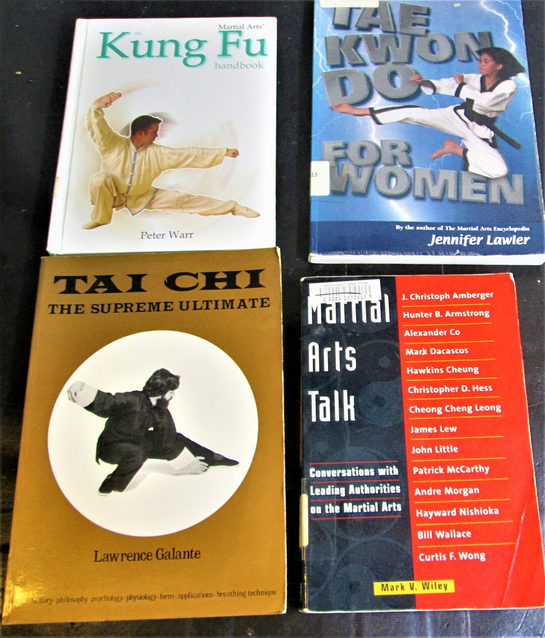 4 Books About Martial Arts for Self Defense : Kung-fu, Tai Chi, Tae ...